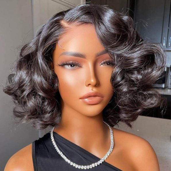 Bouncy Curls Glueless HD Lace Wig 5×5 13×4 Lace Loose Wave Wig - Mscoco ...