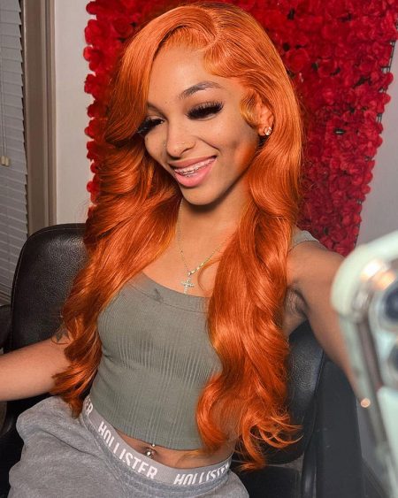 How to put on a ginger lace front wig step by step. - Mscoco Hair