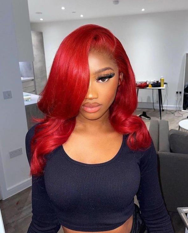 Embrace Your Inner Beauty with a Red Lace Front Wig - Mscoco Hair